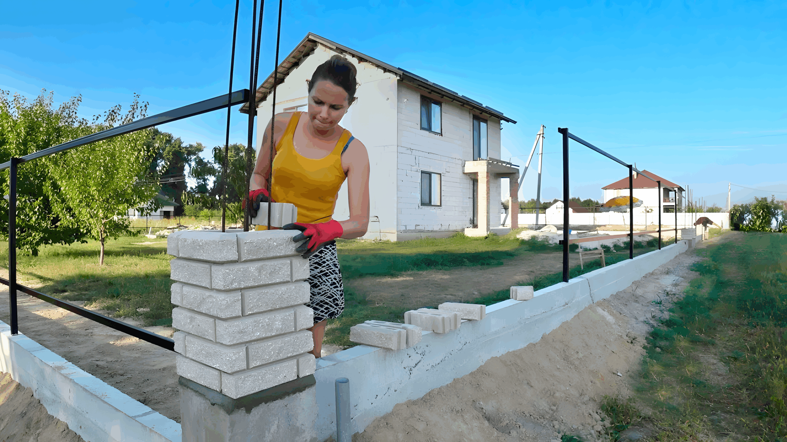 30-Minute Fence Build by a Couple – Amazing DIY Timelapse - Tiny My Home
