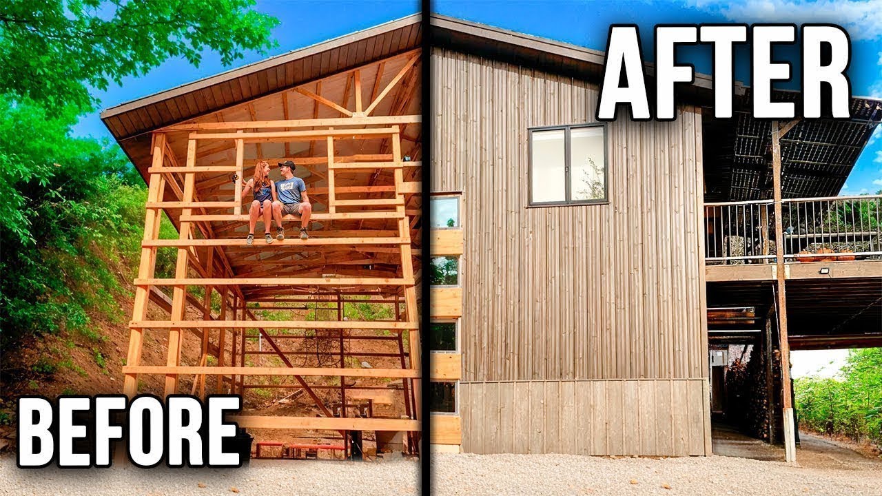 2-Year Timelapse: Young Couple Builds Off-Grid Home from Scratch - Tiny My Home